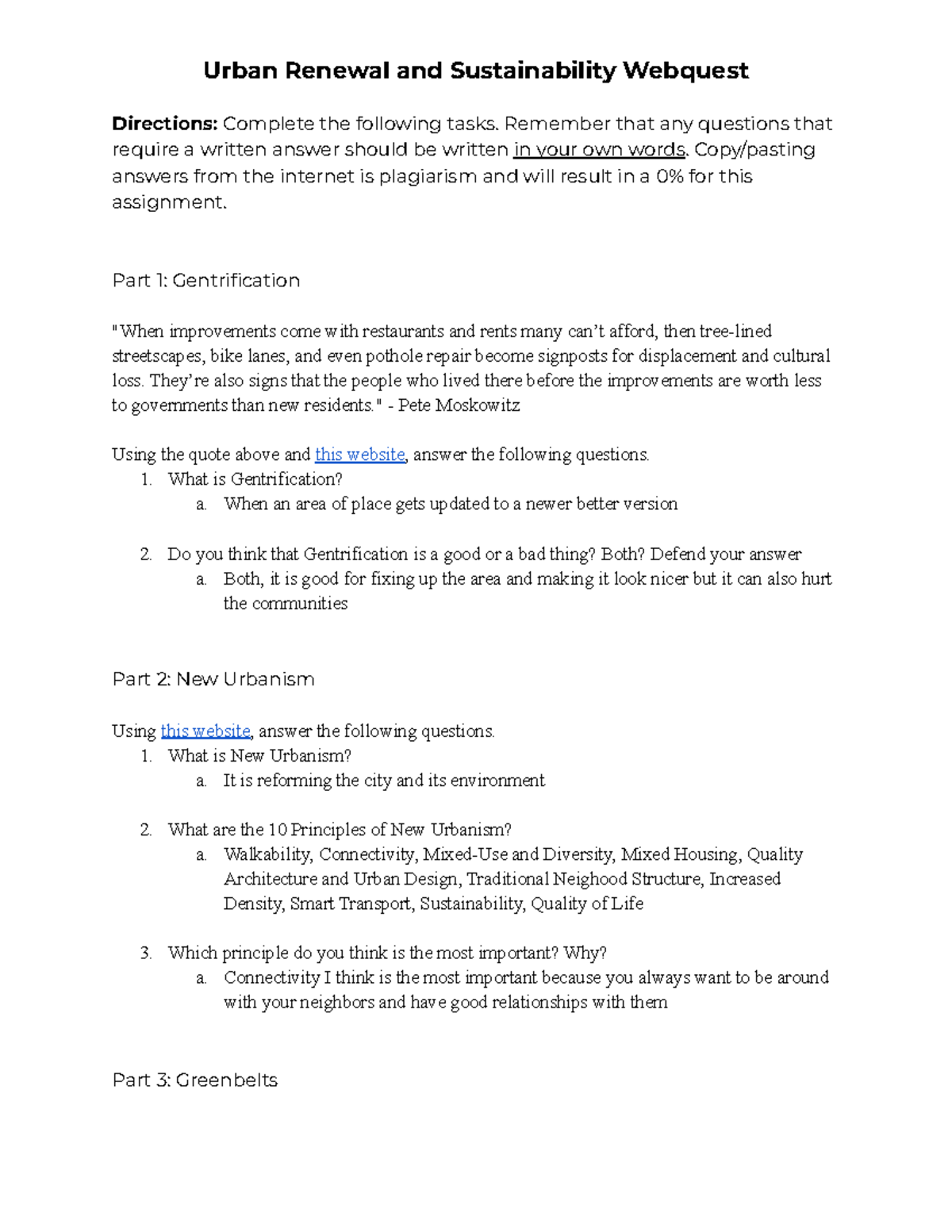 Copy of Urban Ren. and Sus. Webquest - Urban Renewal and Sustainability ...