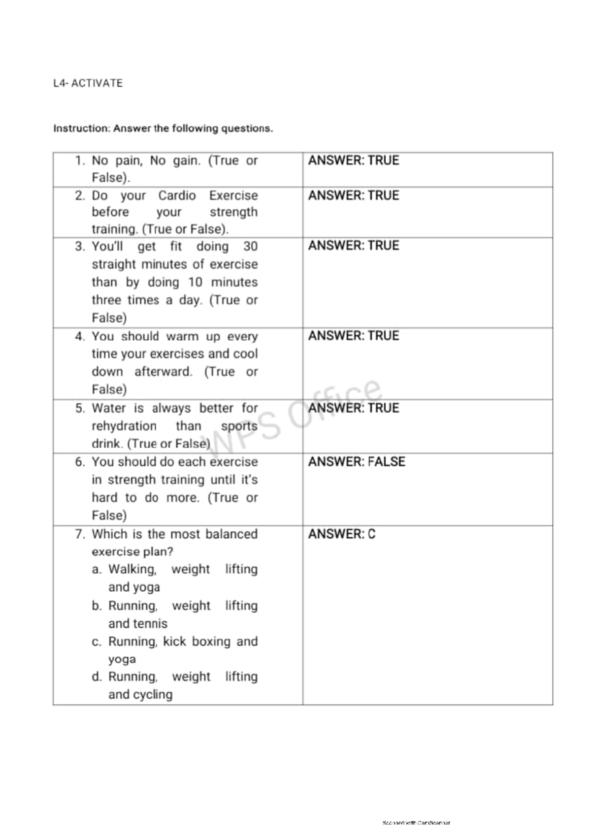 L4 Activate - My answers. - PATH-FIT 2 (Fitness Exercises) - Studocu