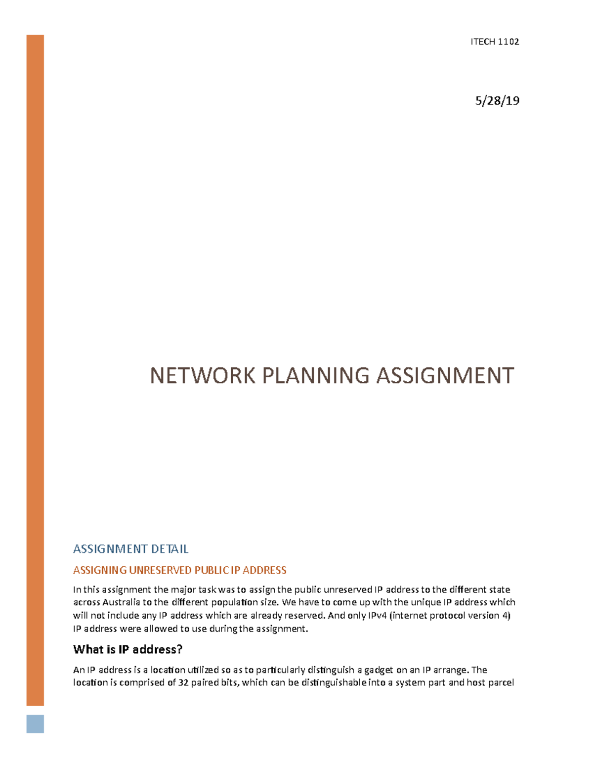 Networking Assignment Warning Tt Undefined Function 32 Warning Tt