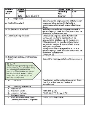 AFA 10 Agri-Crop-Q2W7 - TLE – Agri-Crop Quarter 2 – Module 7: Clean ...