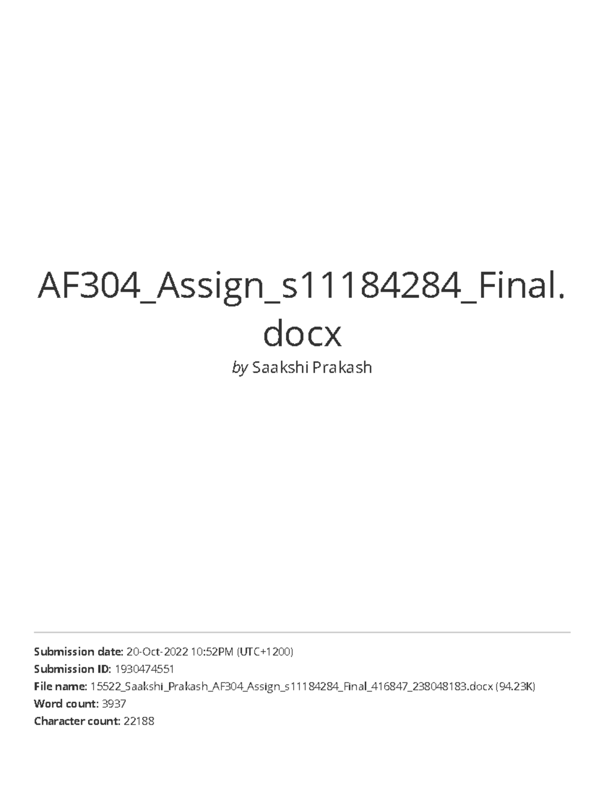 AF304 Assign s11184284 Final - AF304_Assign_s11184284_Final. docx by ...