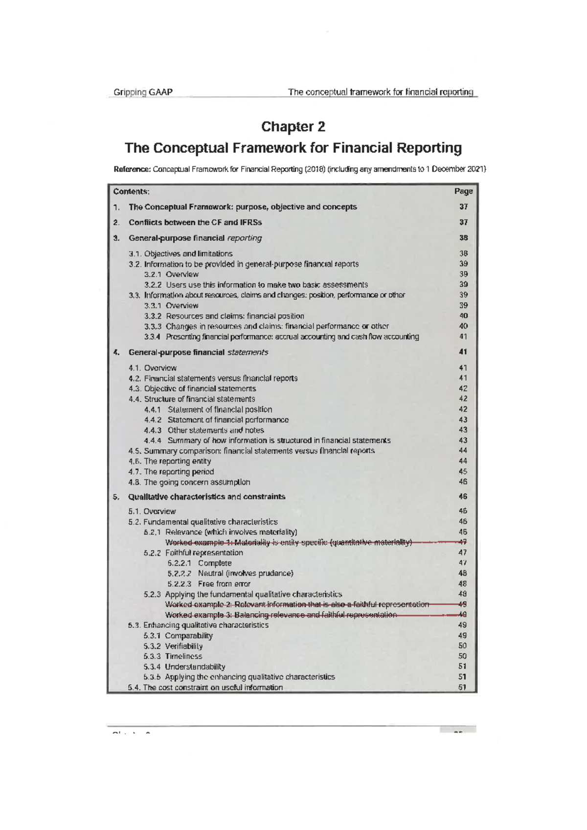 Table of contents - Conceptual Framework - Gripping GAAP The conceptual ...