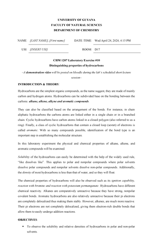 Grade 10 Physics Week 1 Lesson 1 Worksheet 2 and Answersheet - MINISTRY OF EDUCATION SECONDARY ...