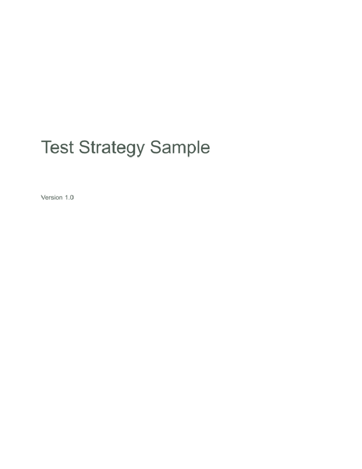 Test Strategy Sample - Table of Contents Modified: 8/14/2016 3:38 PM ...