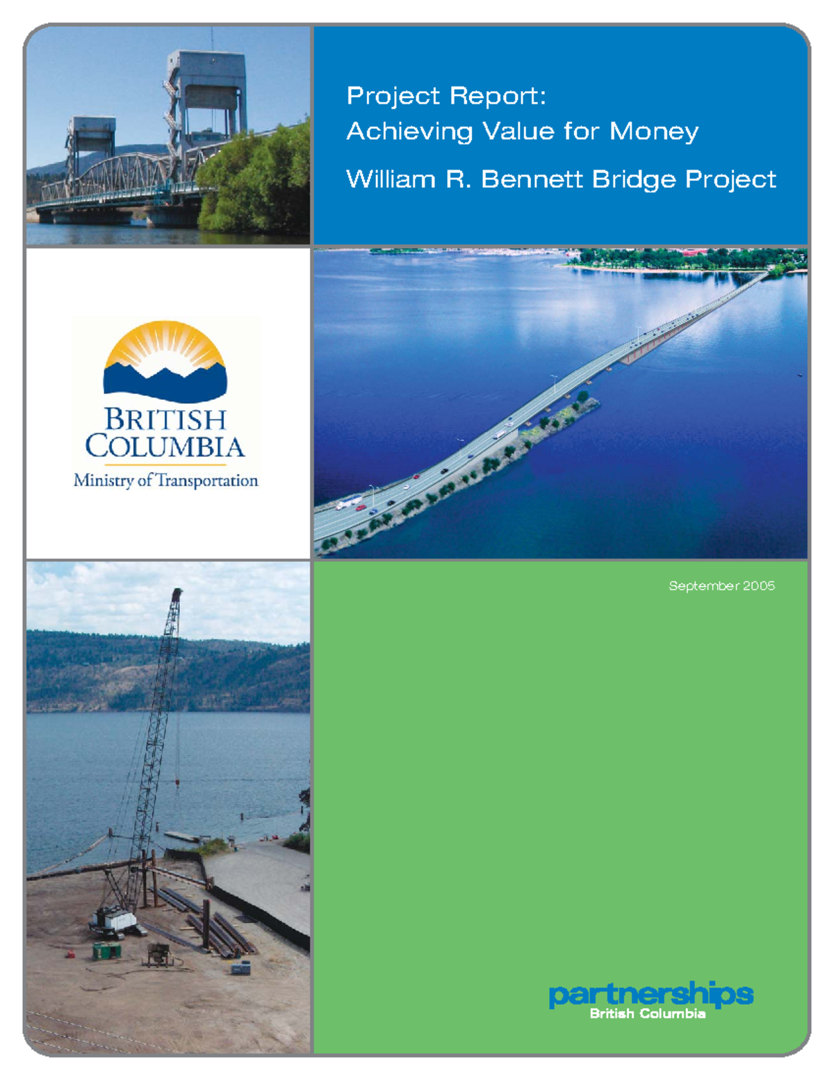(NOT PEER)Original Bridge Report - Project Report: Achieving Value for ...