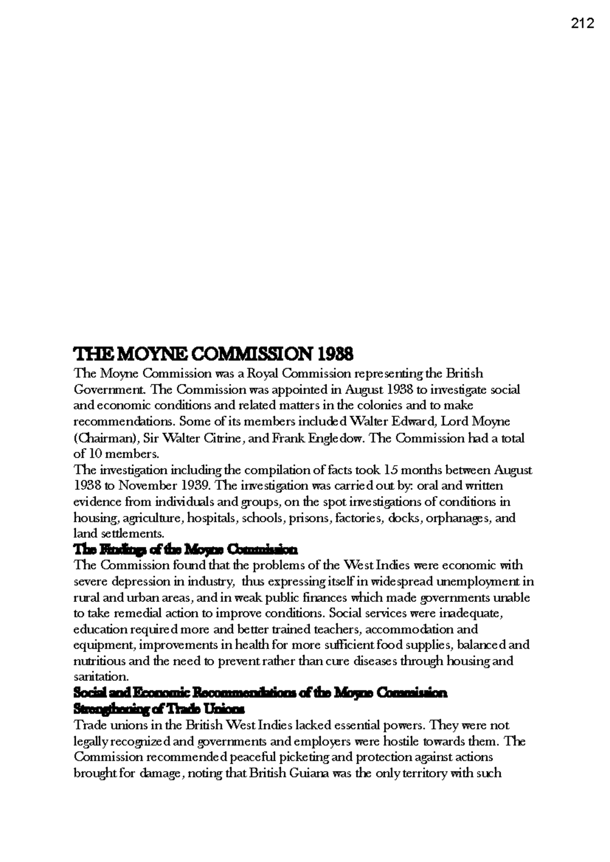 The Moyne Commission 212-219 - THE MOYNE COMMISSION 1938 The Moyne ...