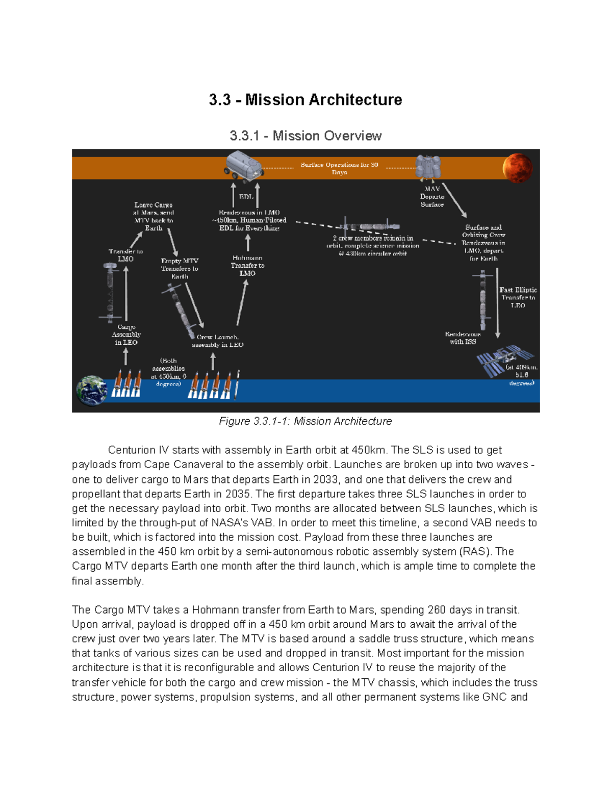 Part 8 - Final Report Part 8 - 3 - Mission Architecture 3.3 - Mission ...