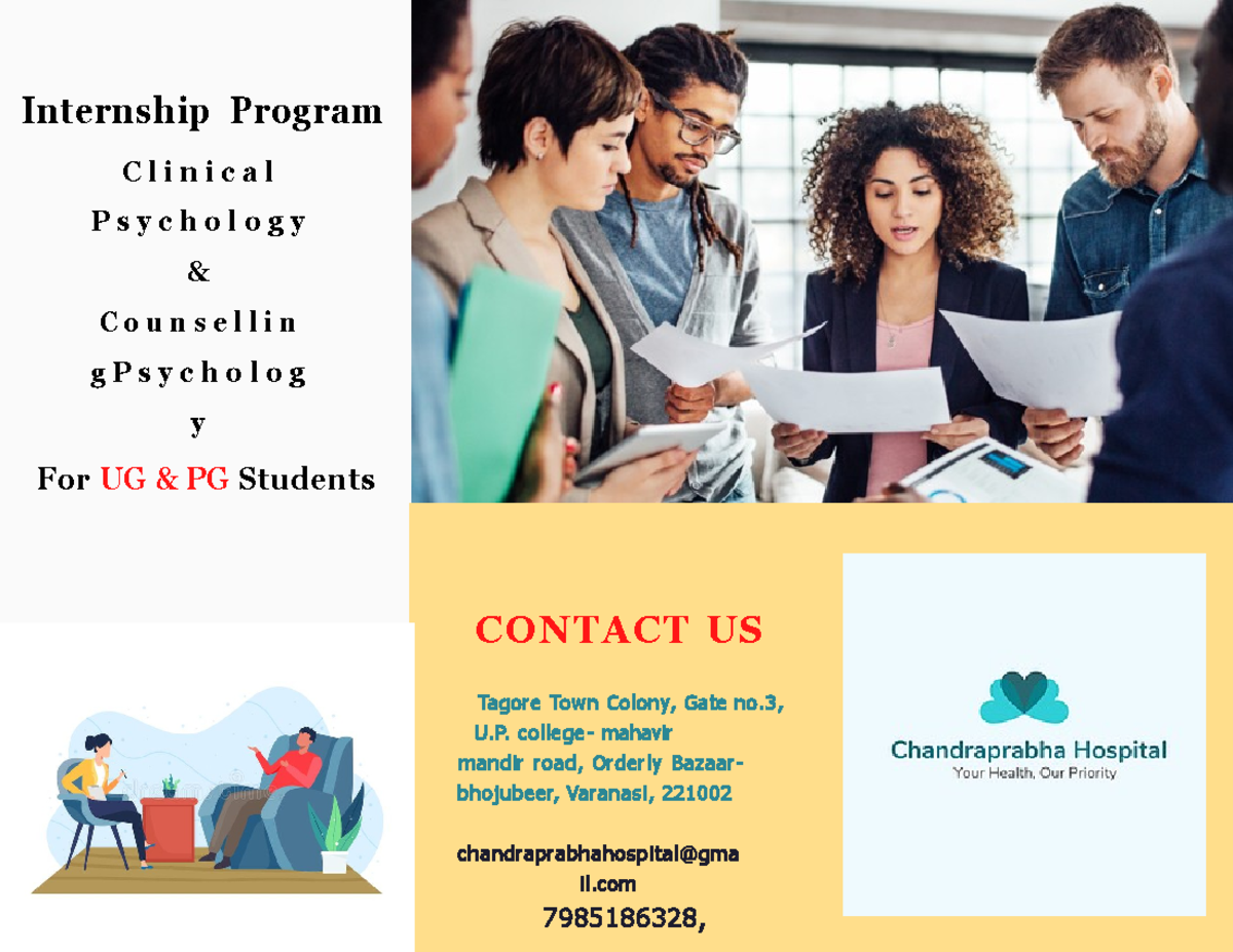 January Internship Brochure - Internship Program C l i n i c a l P s y ...