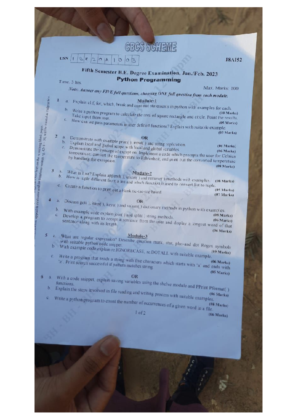 Whats App Image 2023-03-03 at 12.19.45 PM - Application Development using Python - Studocu