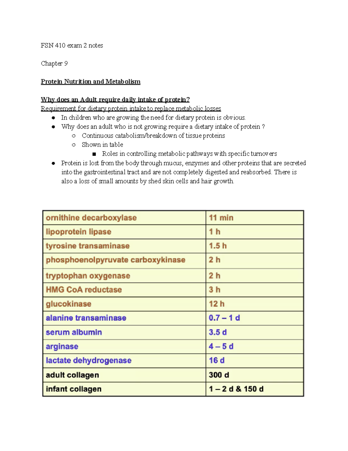 FSN 410 exam 2 notes - Google Docs - FSN 410 exam 2 notes Chapter 9 ...