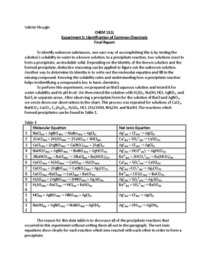 Lab 2 - General Chemistry I Laboratory Lab 2 titled "Density ...