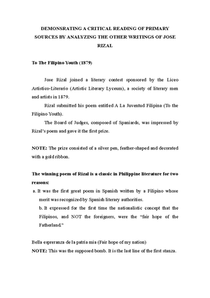 Rizals Family - Summary Rizal Course - Francisco Mercado Bernarda ...