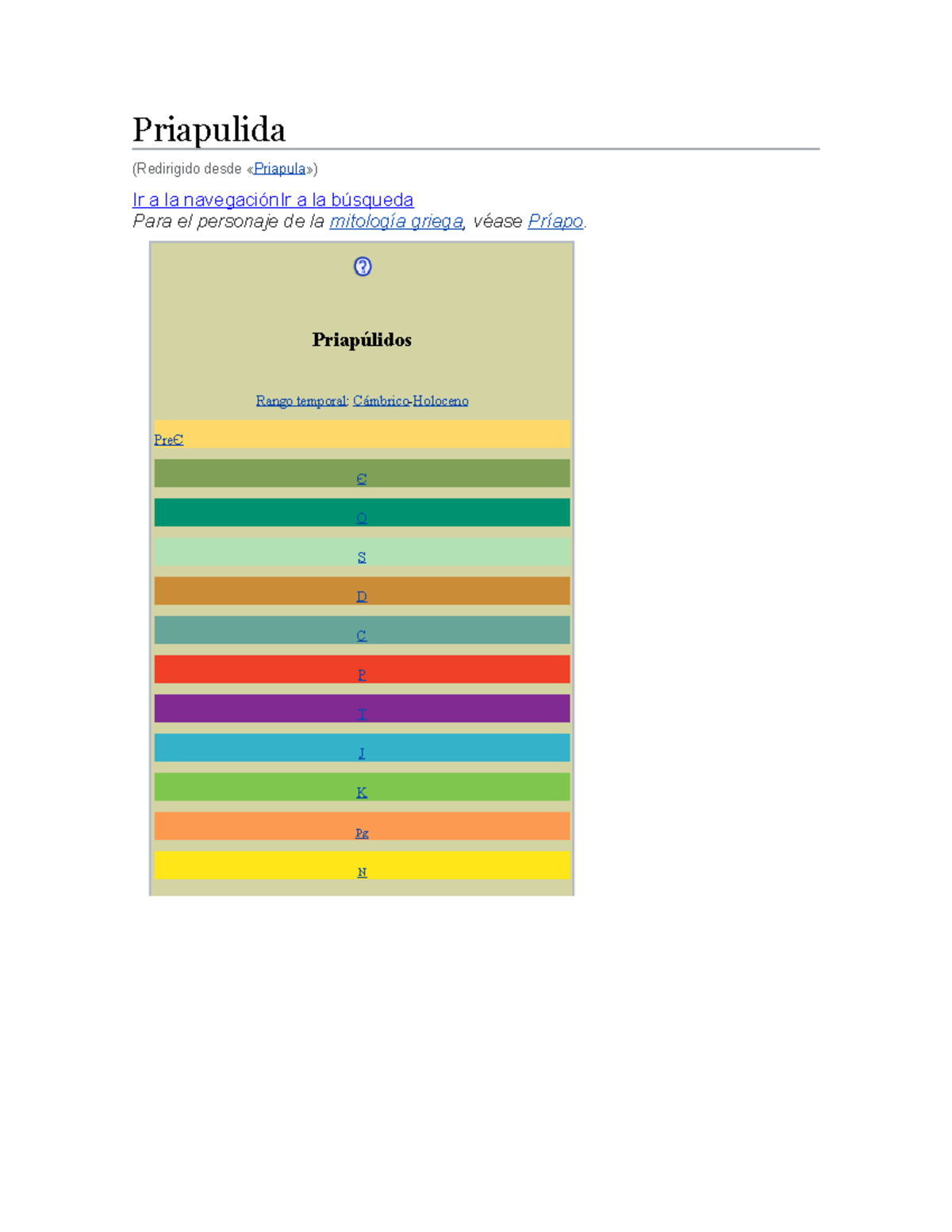 Priapulida - Apuntes 1 - Priapulida (Redirigido desde «Priapula») Ir a ...