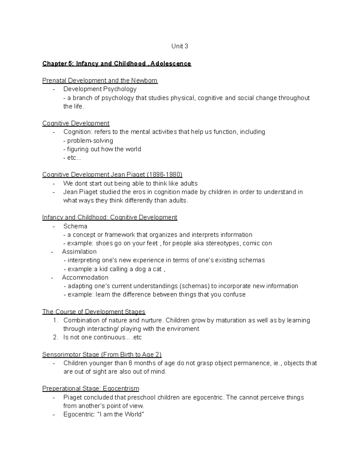 Untitled document-3 - These are notes we took in the lecture. - Unit 3 ...