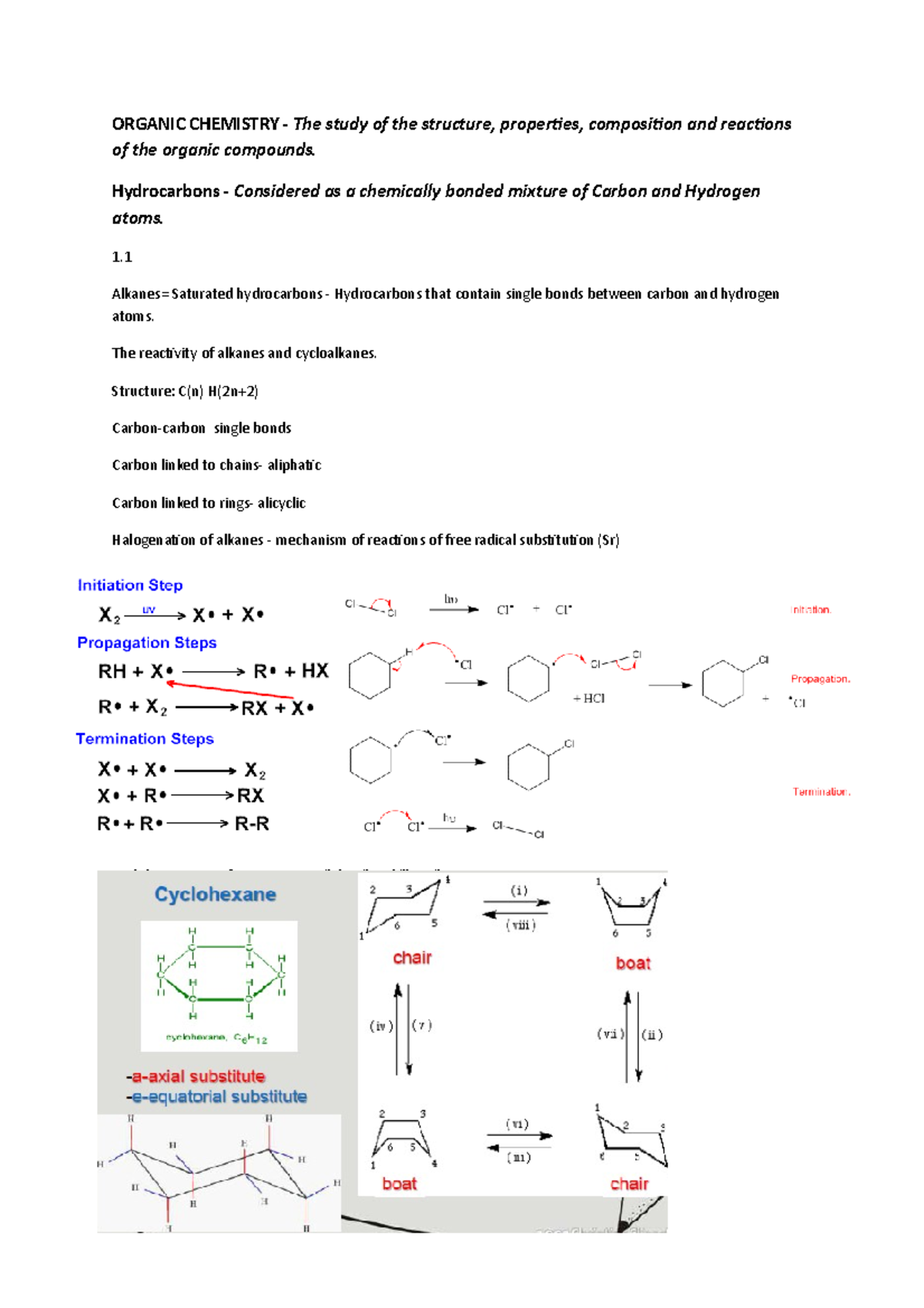 Organic chemistry - ORGANIC CHEMISTRY - The study of the structure ...