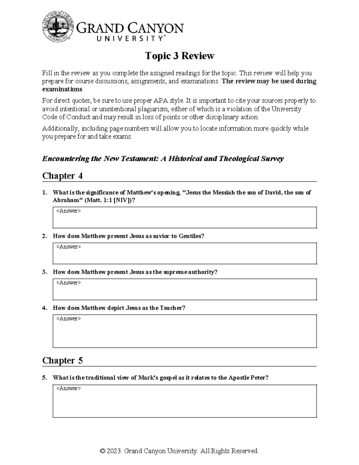 BIB-107-RS-T3Review - Topic 3 Review Fill in the review as you complete ...