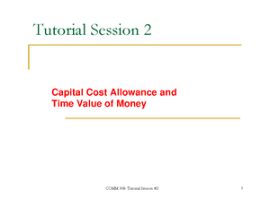 Chapter 2 - Foundations of Financial Management 11th Canadian edition ...