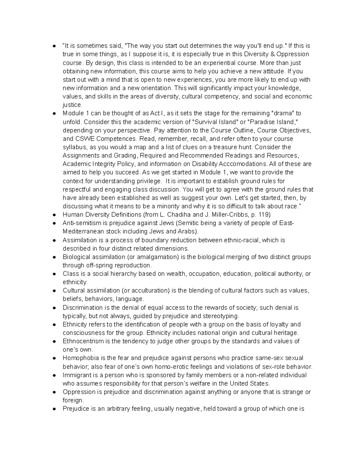Module 1: Understanding Privilege Notes - is sometimes said, way you ...