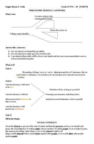 Activity Of Philosophy - ACTIVITY OF PHILOSOPHY Describing Philosophy ...