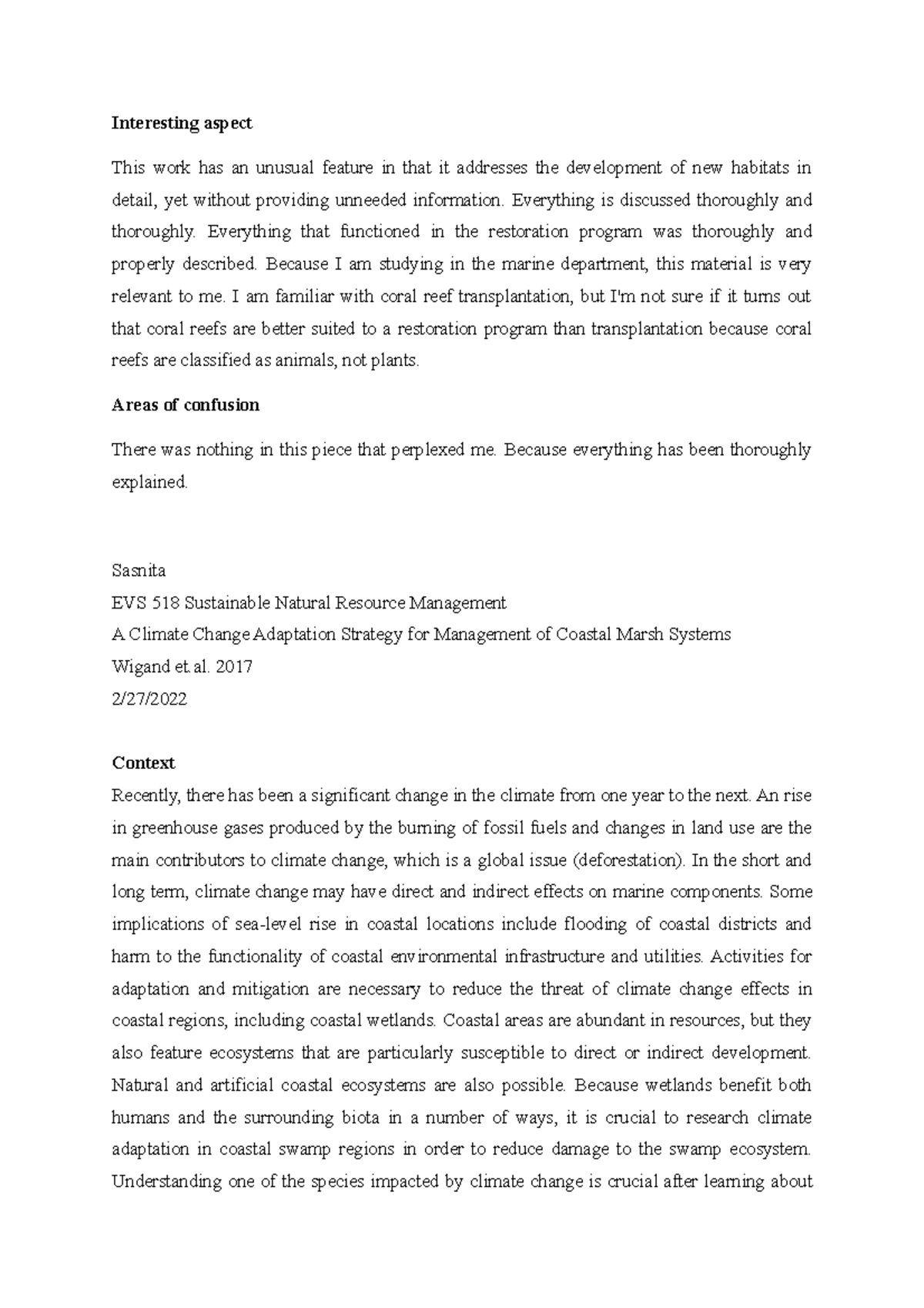 Compilation Summary - example of paper. - Interesting aspect This work ...