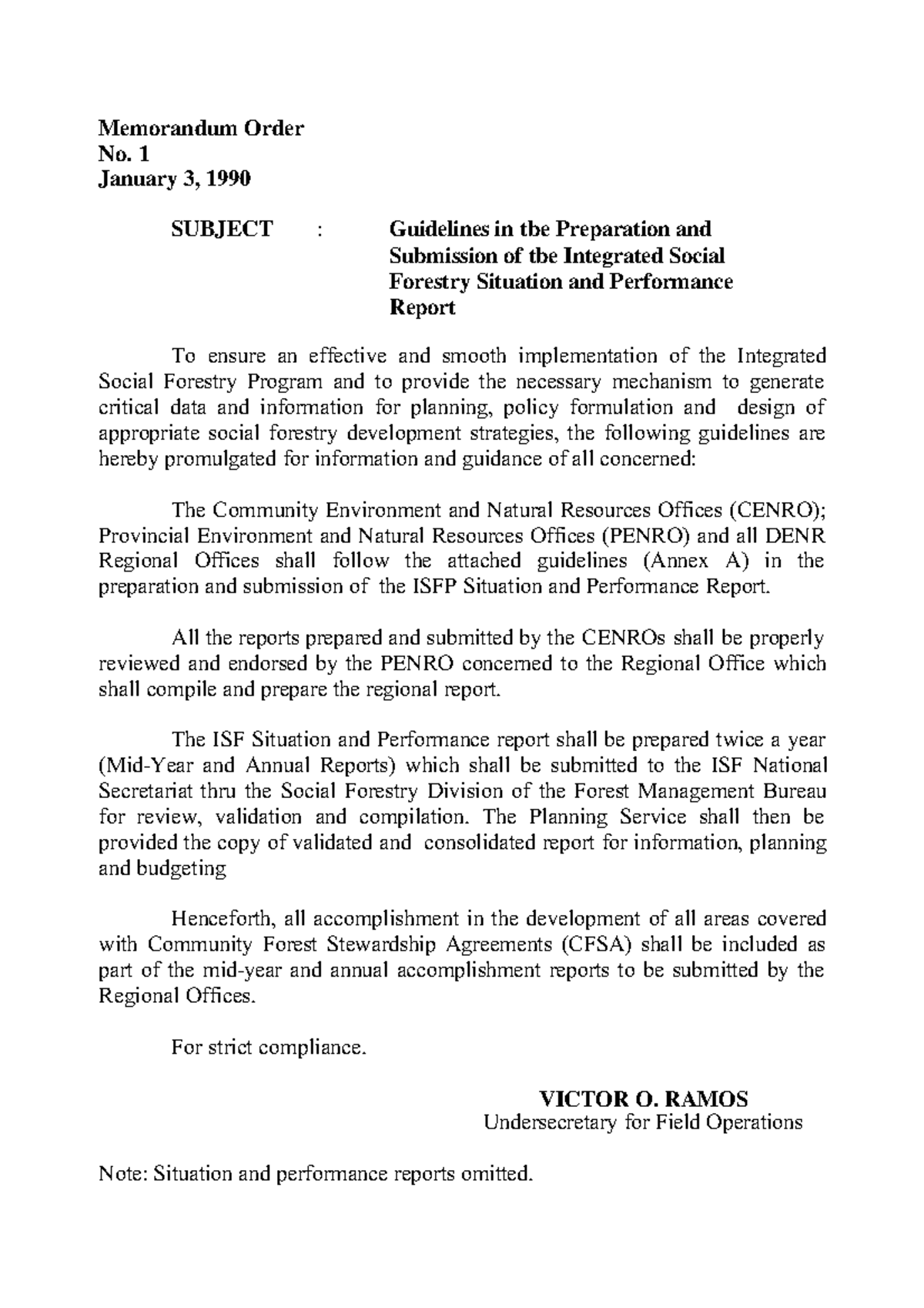 Guidelines in the Preparation and Submission of the Integrated Social ...