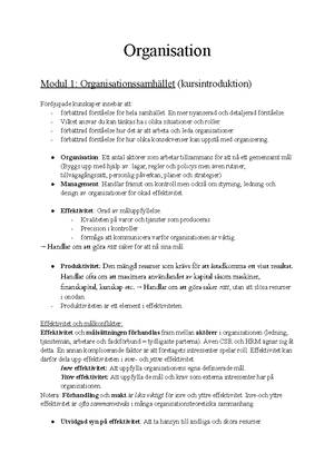 Org begrepp - Organisation Begrepp Linje-stabsorganisation En ...
