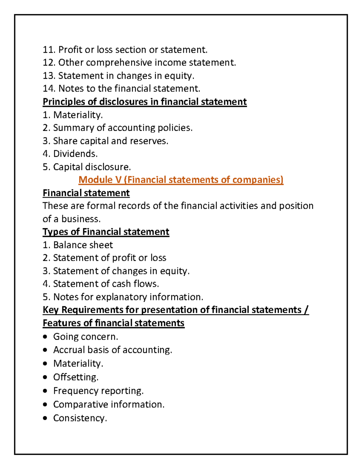 Financial accounting-Module 5-Financial Statements of Companies ...