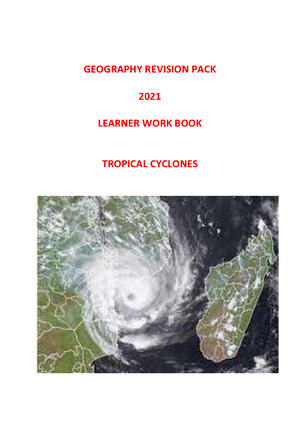 Revision PACK Sub Tropical Anticyclones - GEOGRAPHY REVISION PACK 2021 ...