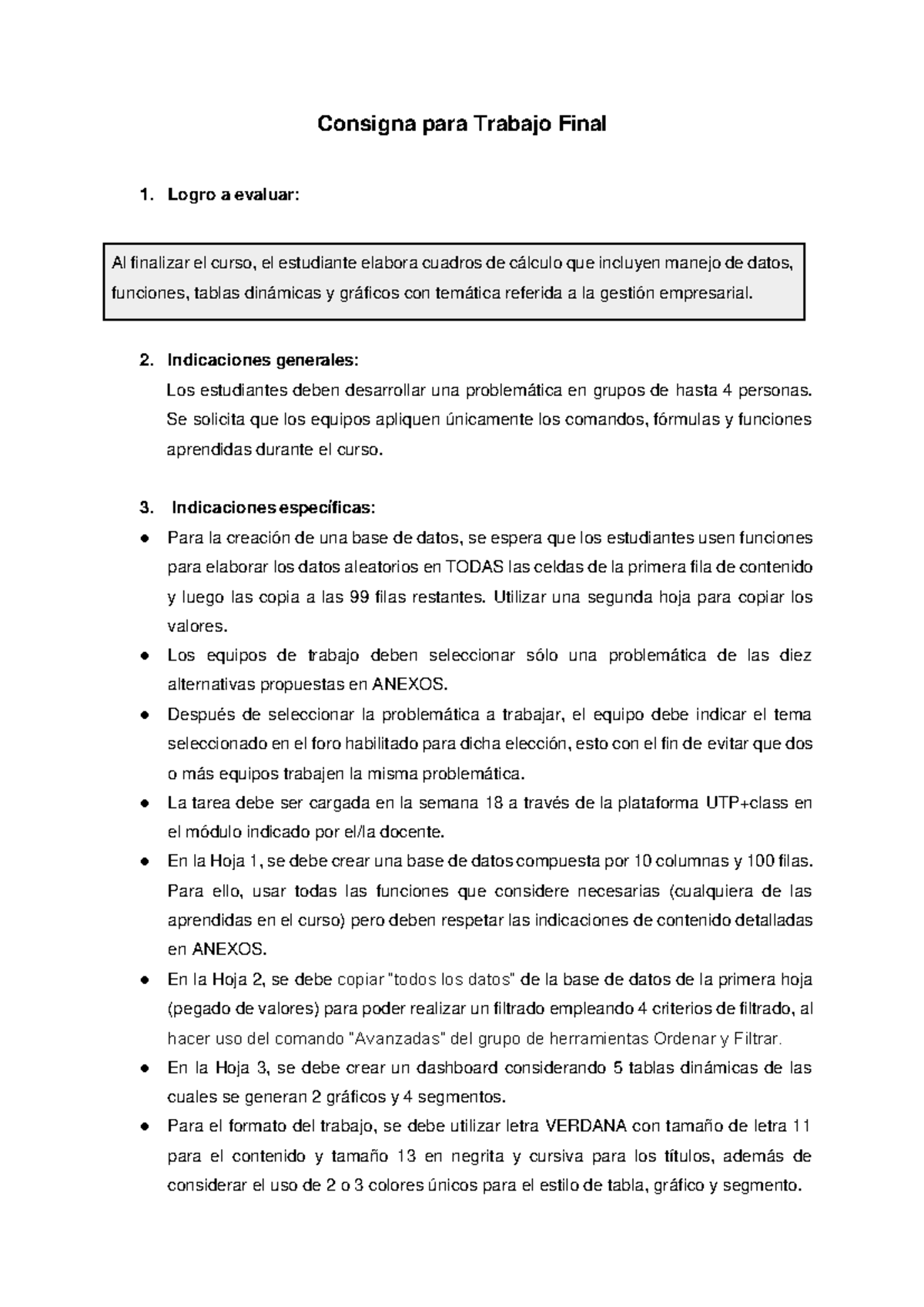 GC AN21 Consigna TF - practica de seguridad - Consigna para Trabajo Final Logro a evaluar: - Studocu