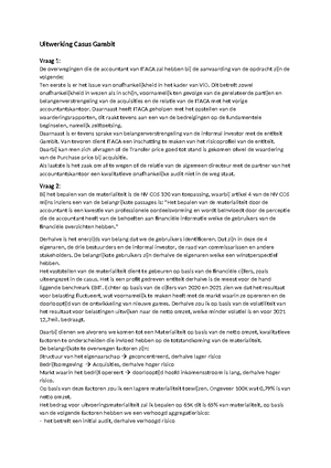 Voorbeeld Basiscasus (Casus met Interventie) - Casus met interventie ...