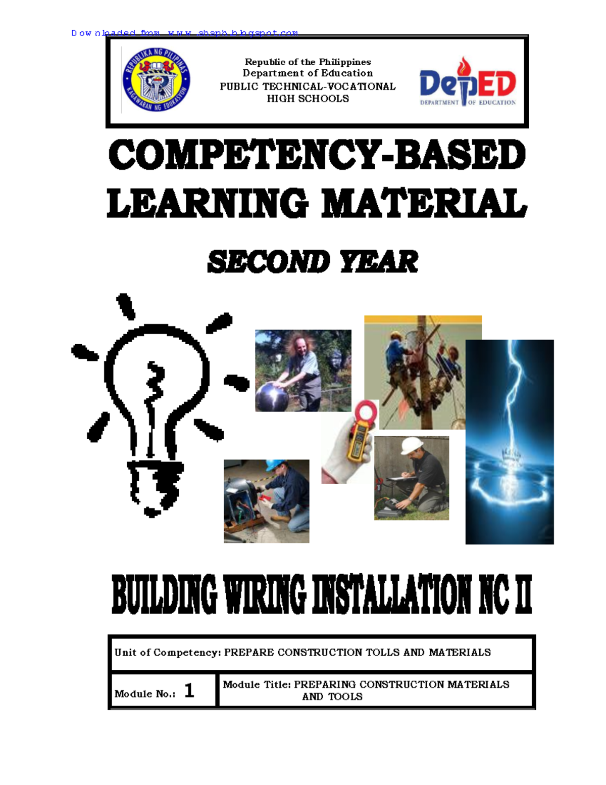EIM Y2 Module 1 - NOTES - Republic of the Philippines Department of ...