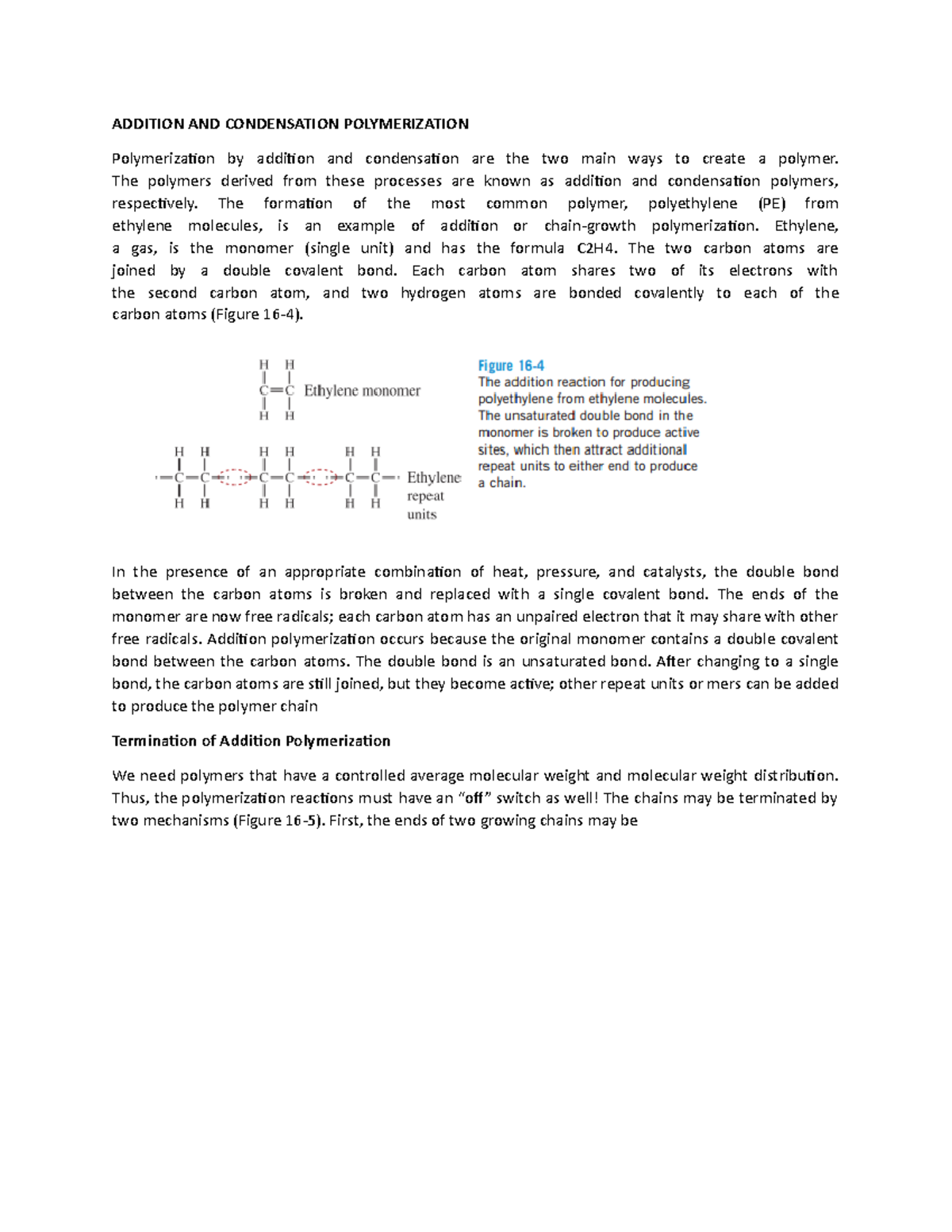 Polymers - good lecture notes for students - Solid mechanics - Studocu