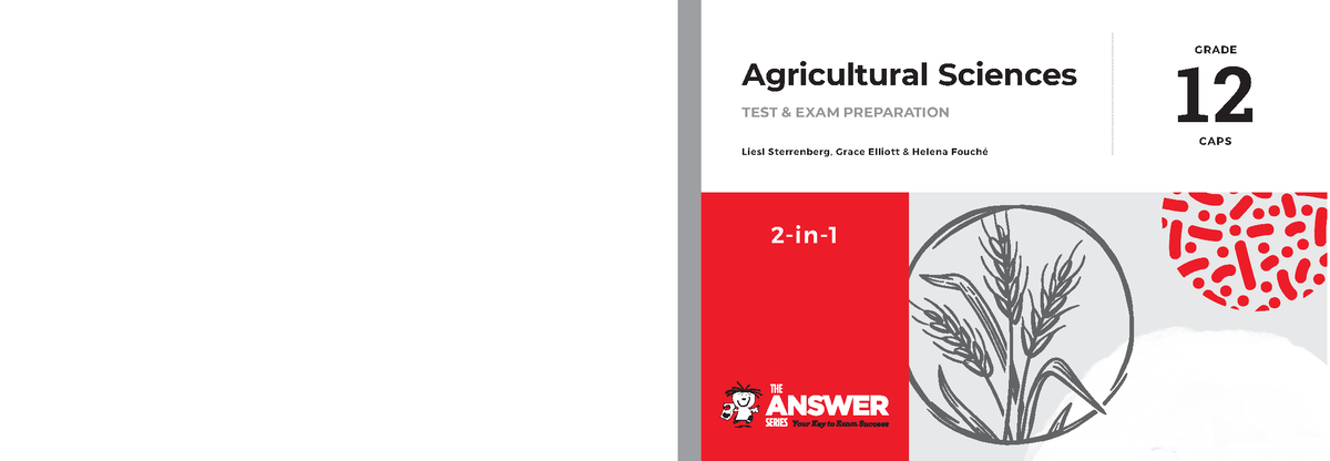 Gr 12 Agric Sciences 2 in 1 Extracts - 2-in- 12 GRADE CAPS Agricultural ...