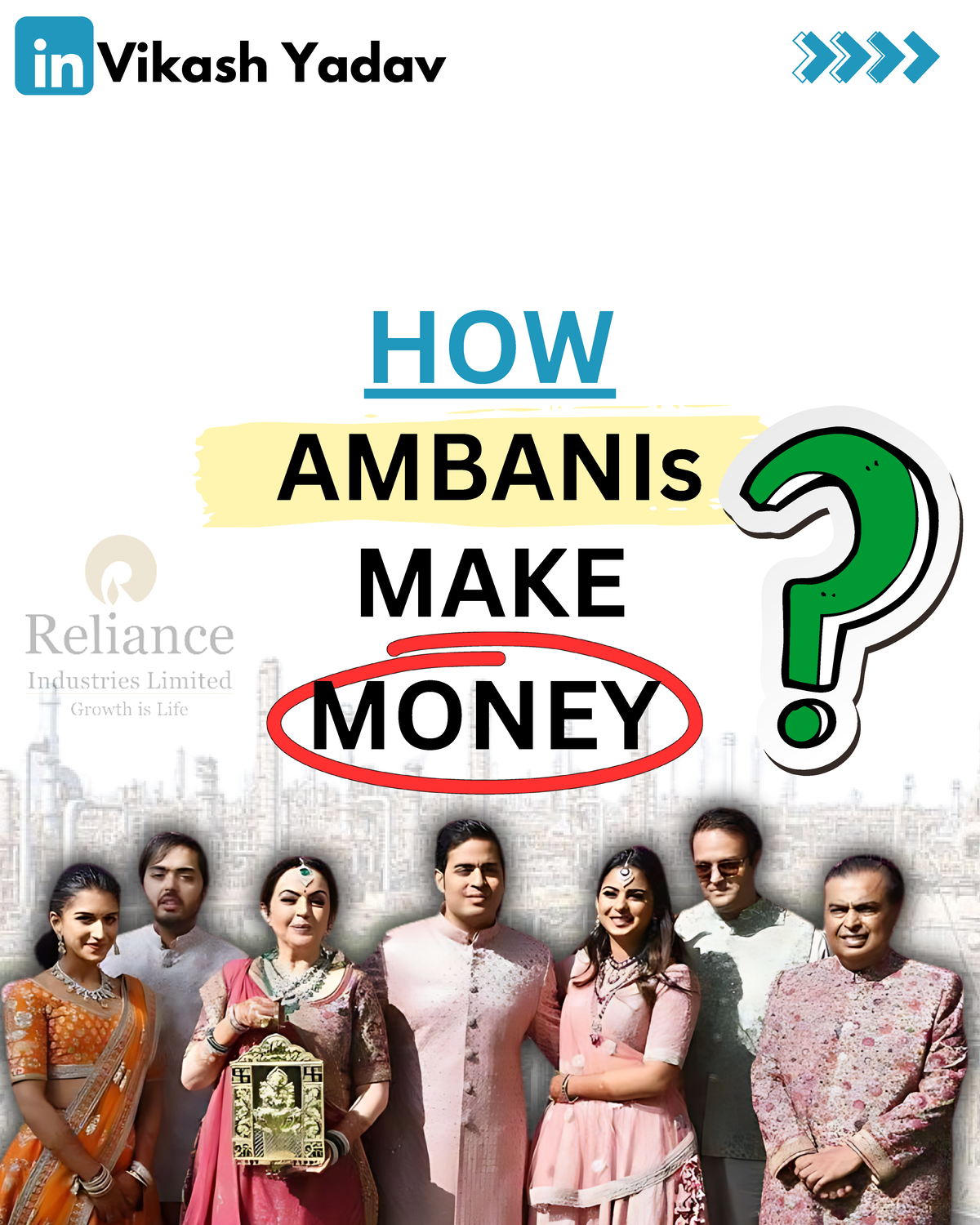 Reliance business model explained - MAKE MONEY HOW AMBANIs Founded ...