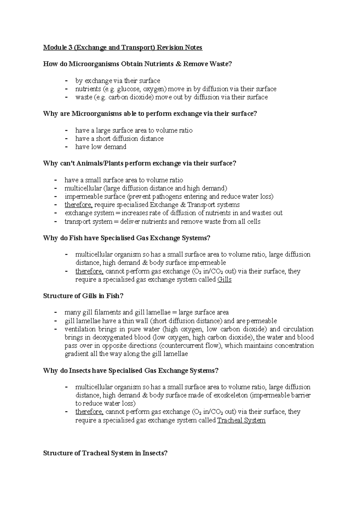 aqa-module-3-revision-notes-module-3-exchange-and-transport