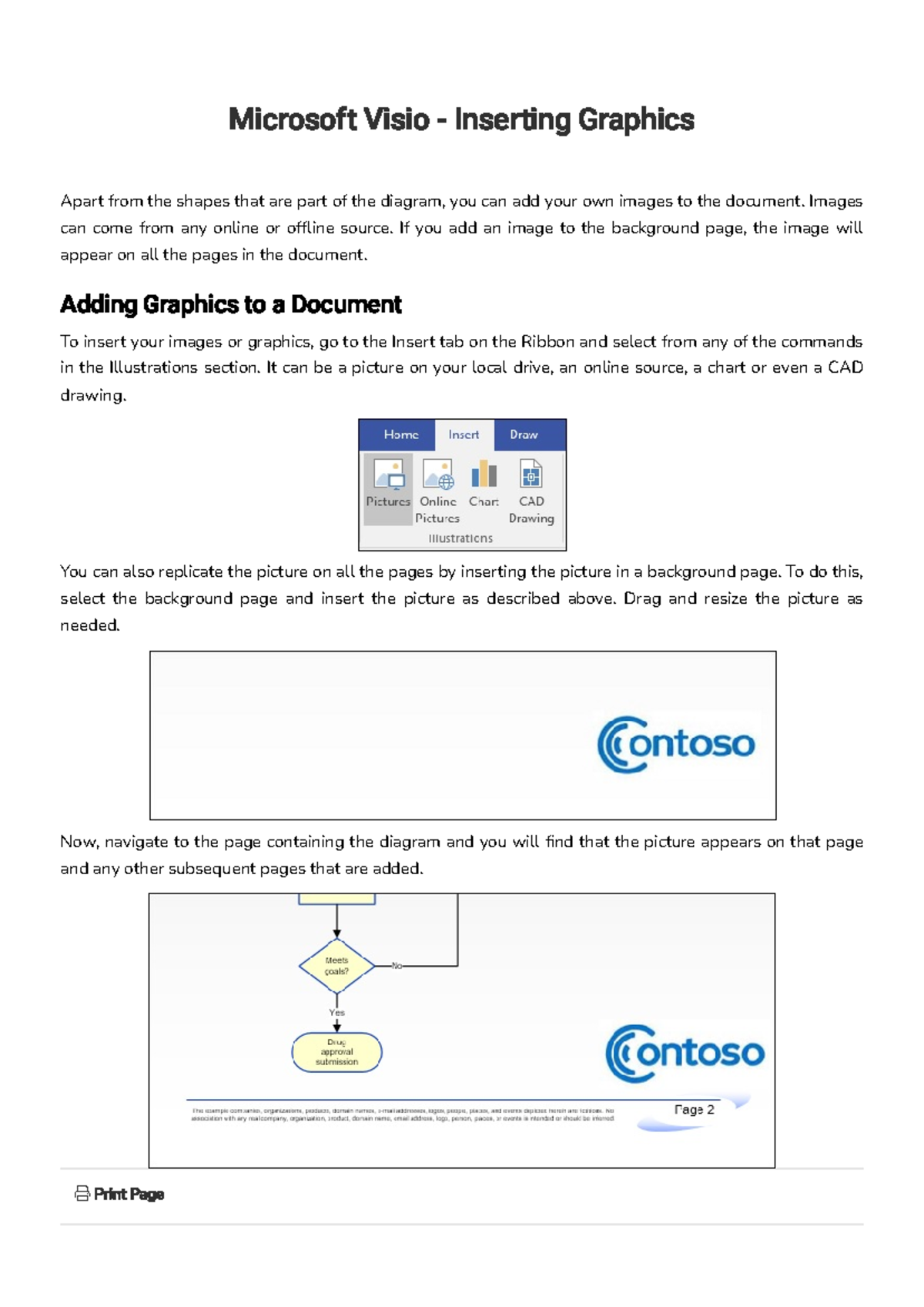Microsoft Visio Tutorial Chapter 5 - Microsoft Visio - Inser ting ...