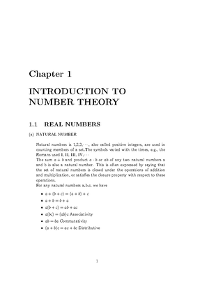 Algebra 1 - Chapter 1 INDICES Given an = a × a × a × · · · × a (n ...