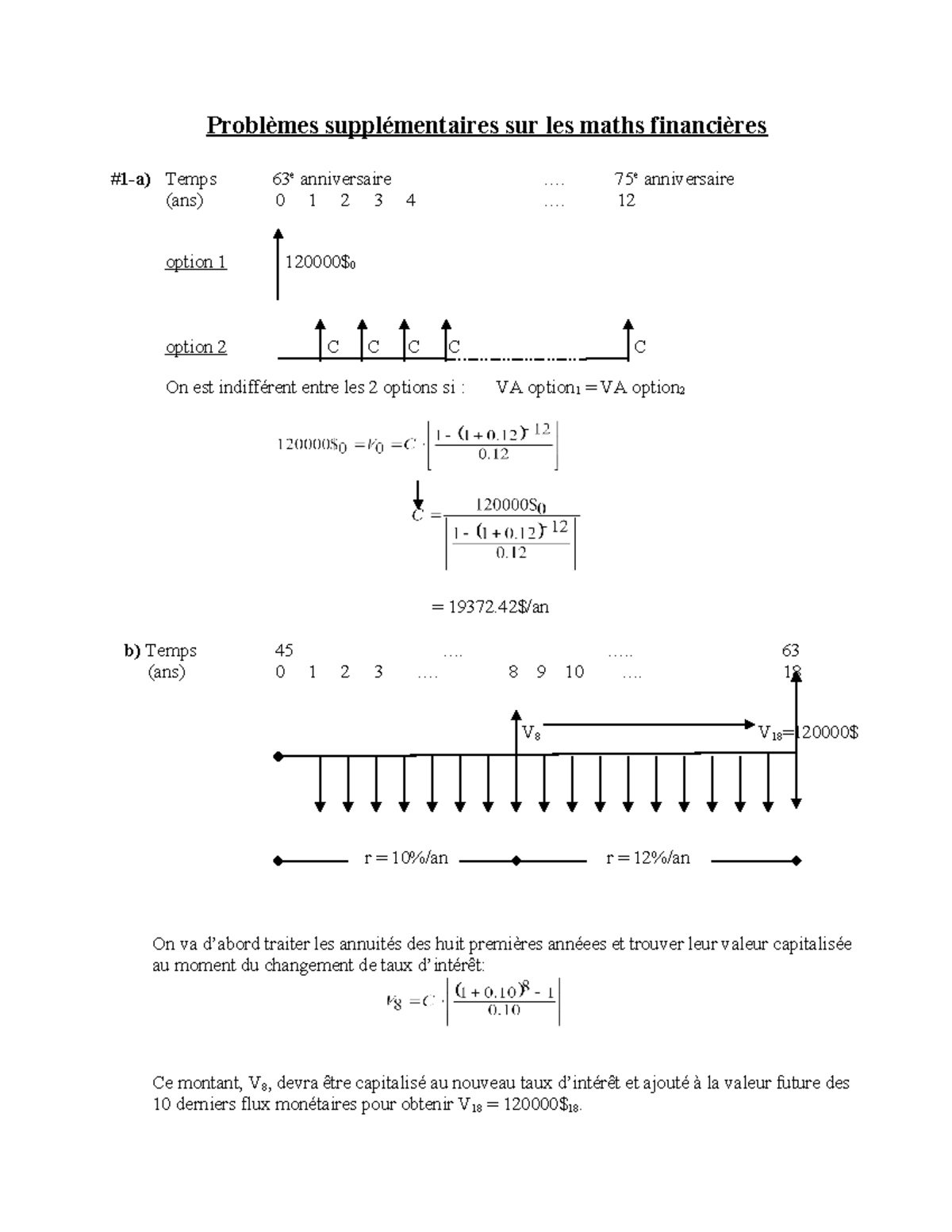 Solutions Exercices du cours plus difficiles du chapitre 6 - Problèmes ...
