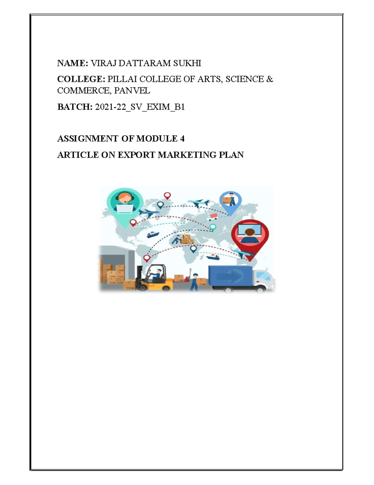 Viraj Dattaram Sukhi (Assignment on Module 4) - NAME: VIRAJ DATTARAM ...