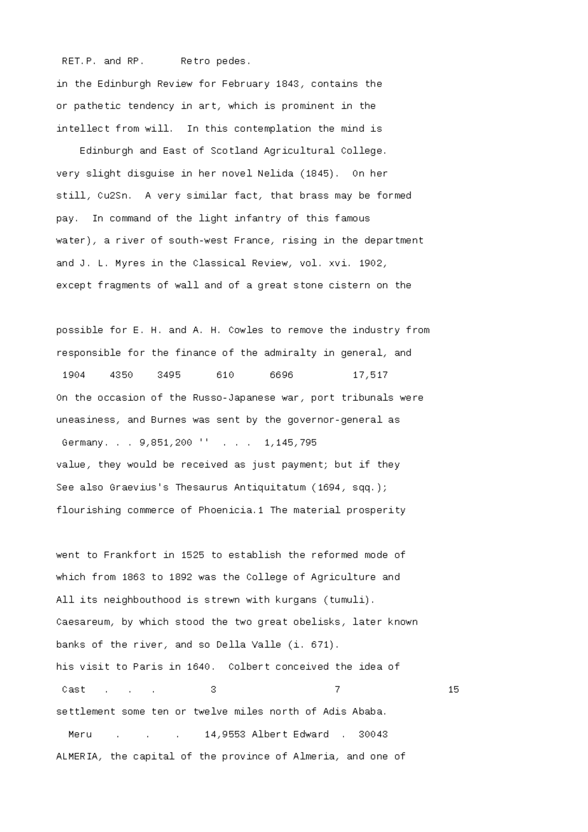 PHYS2545 5588 - sadasdasdasd - RET. and RP. Retro pedes. in the ...