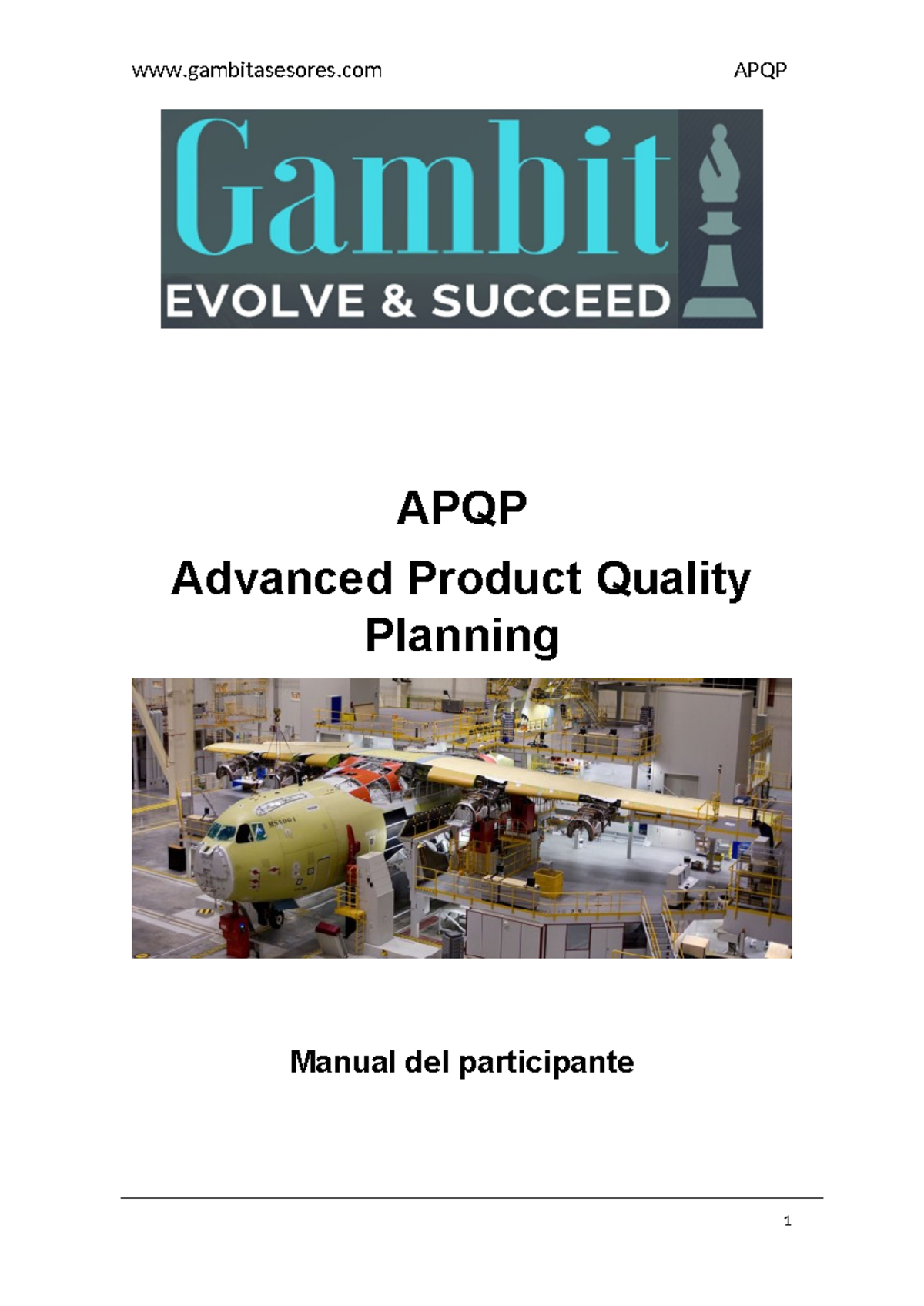 APQP IATF - Curso - APQP Advanced Product Quality Planning Manual del ...