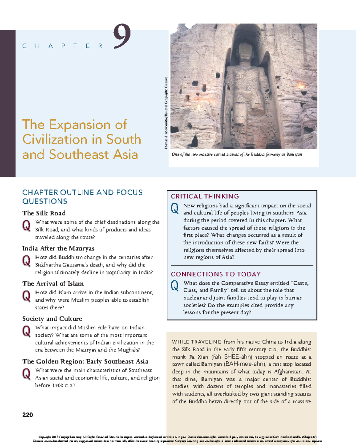 Expansion of South and Southeast Asia - CHAPTER 9 The Expansion of ...