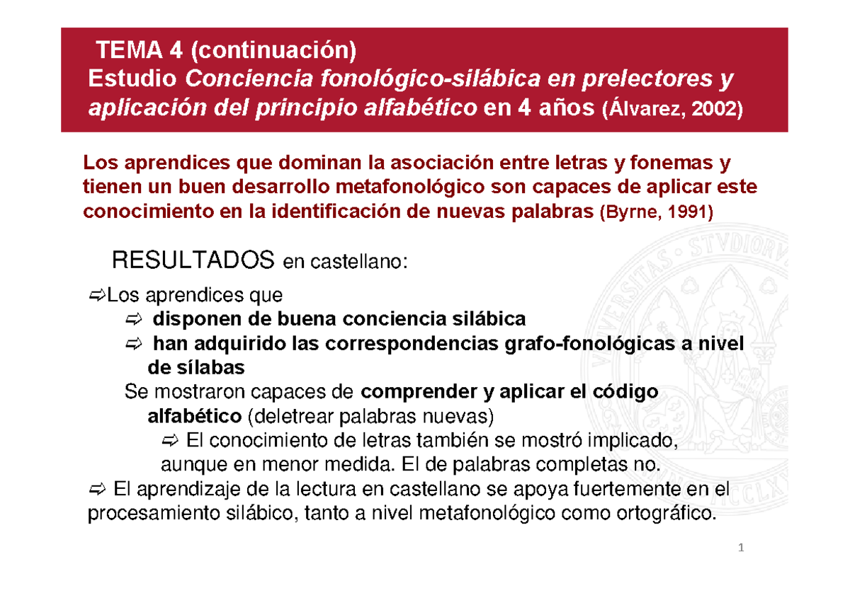 Tema+4 Parte+2 - Tema+4 Parte+2 - 1 TEMA 4 (continuación) Estudio ...