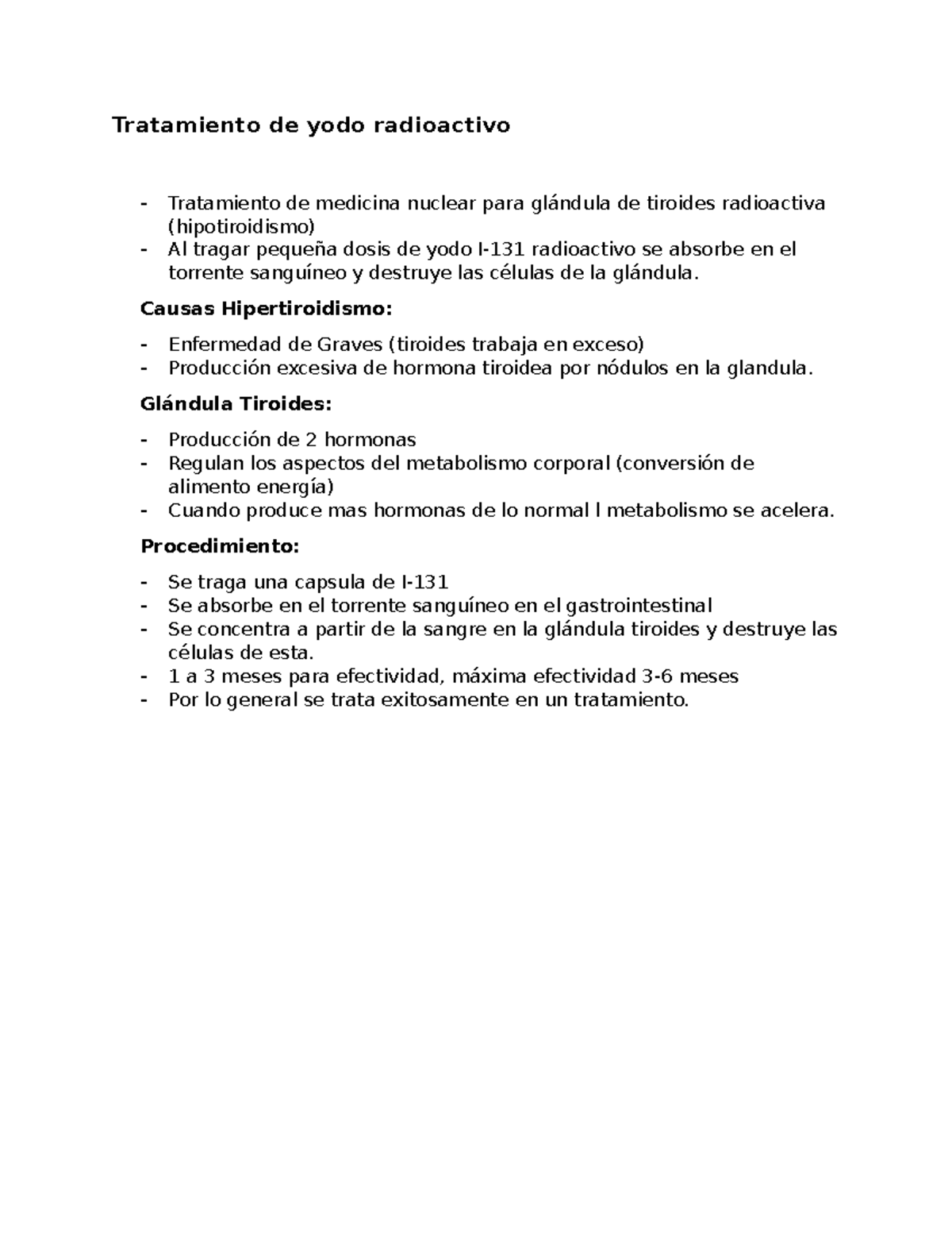 Ana - kkkk - Tratamiento de yodo radioactivo Tratamiento de medicina ...
