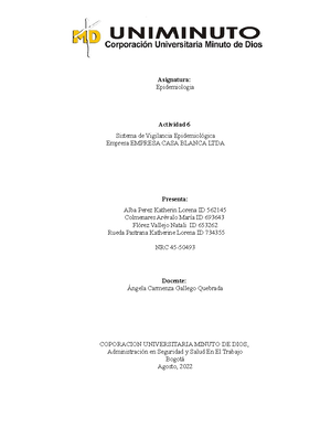 Estudios ecológicos en Epidemiología - Estudios ecológicos en ...