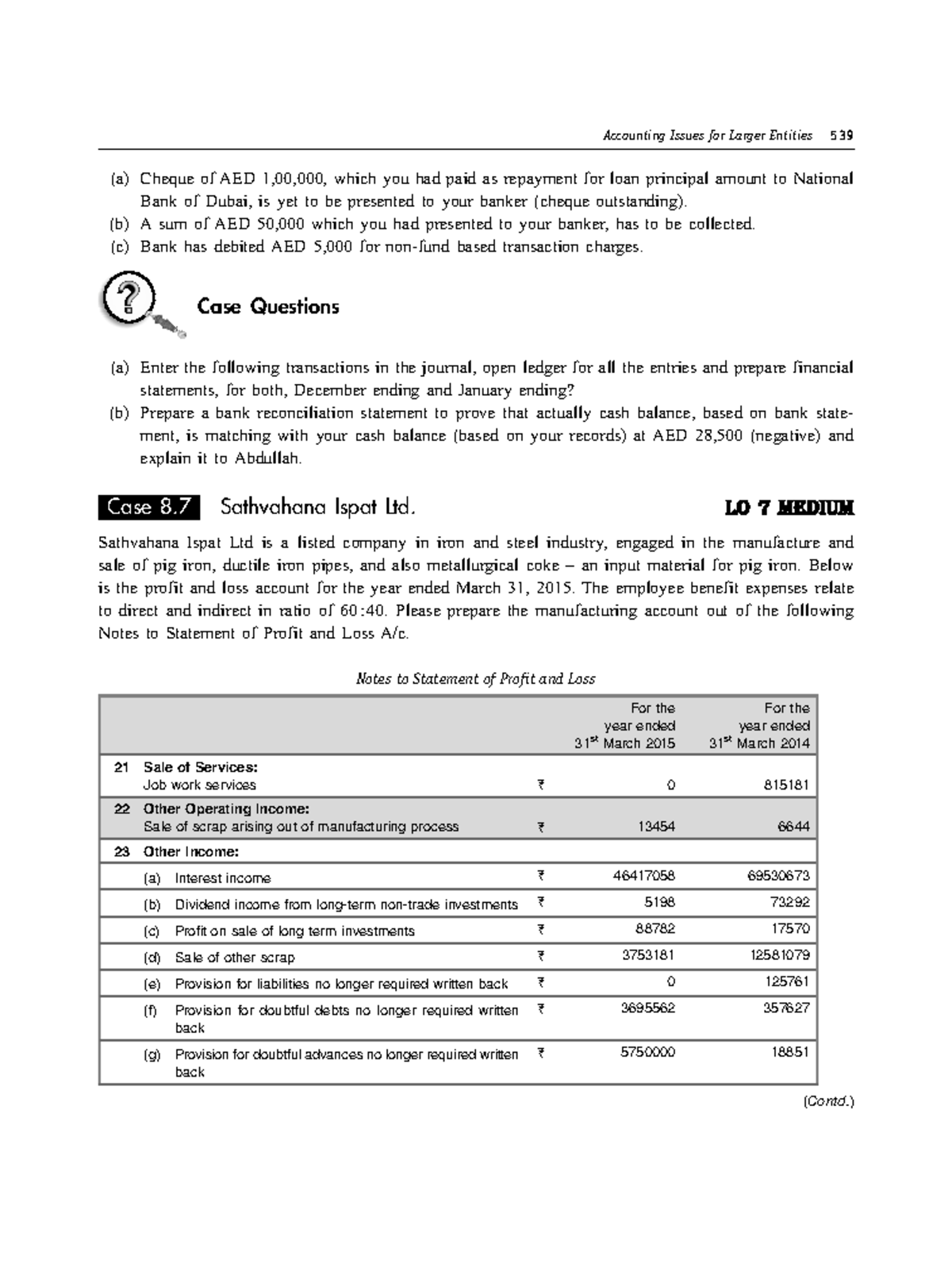 Financial accounting for management 189 - 0 & # */ - Studocu
