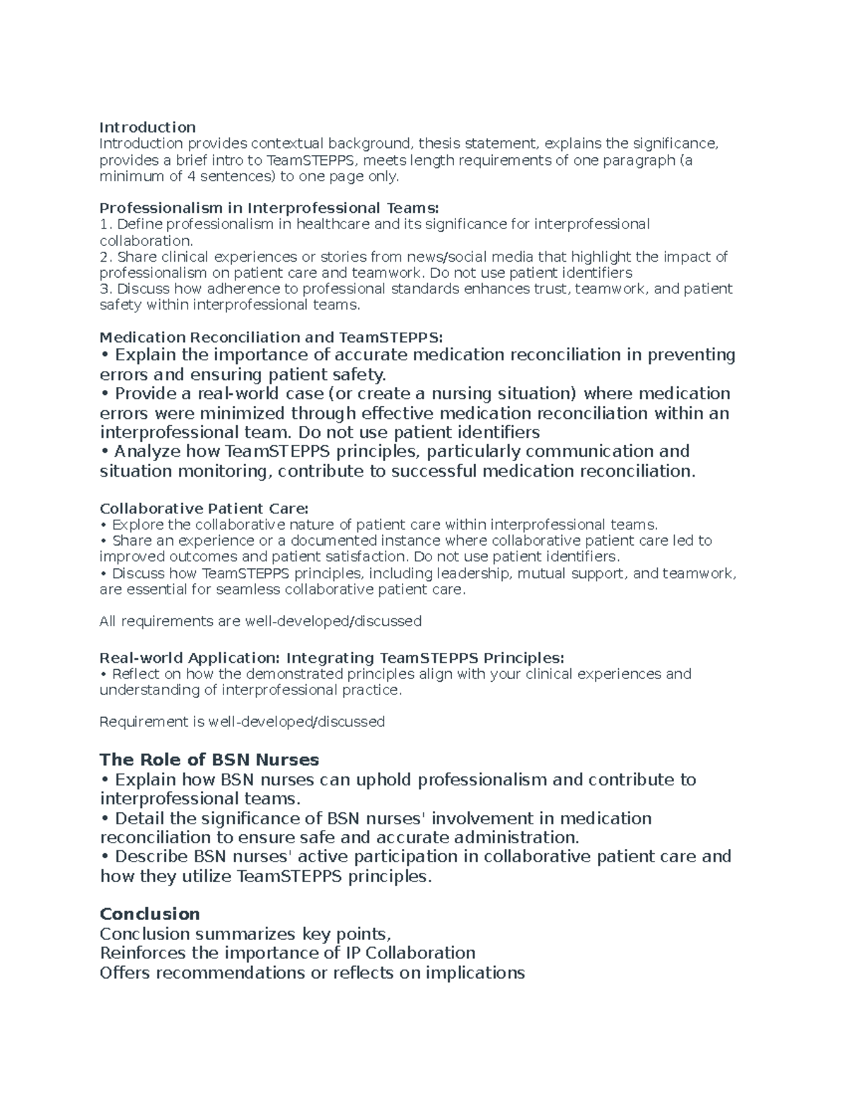 Instructions to Paper - Introduction Introduction provides contextual ...