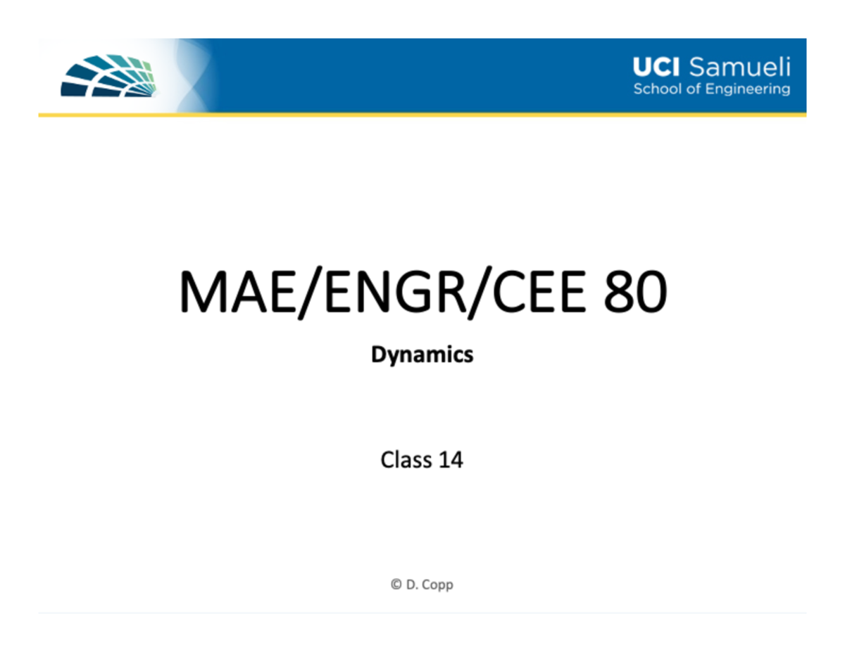 MAE80 class 14 - qweqwe - DRB1 - Studocu