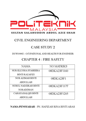 Fyp Final report - Civil Engineering - POLITEKNIK SULTAN SALAHUDDIN ...