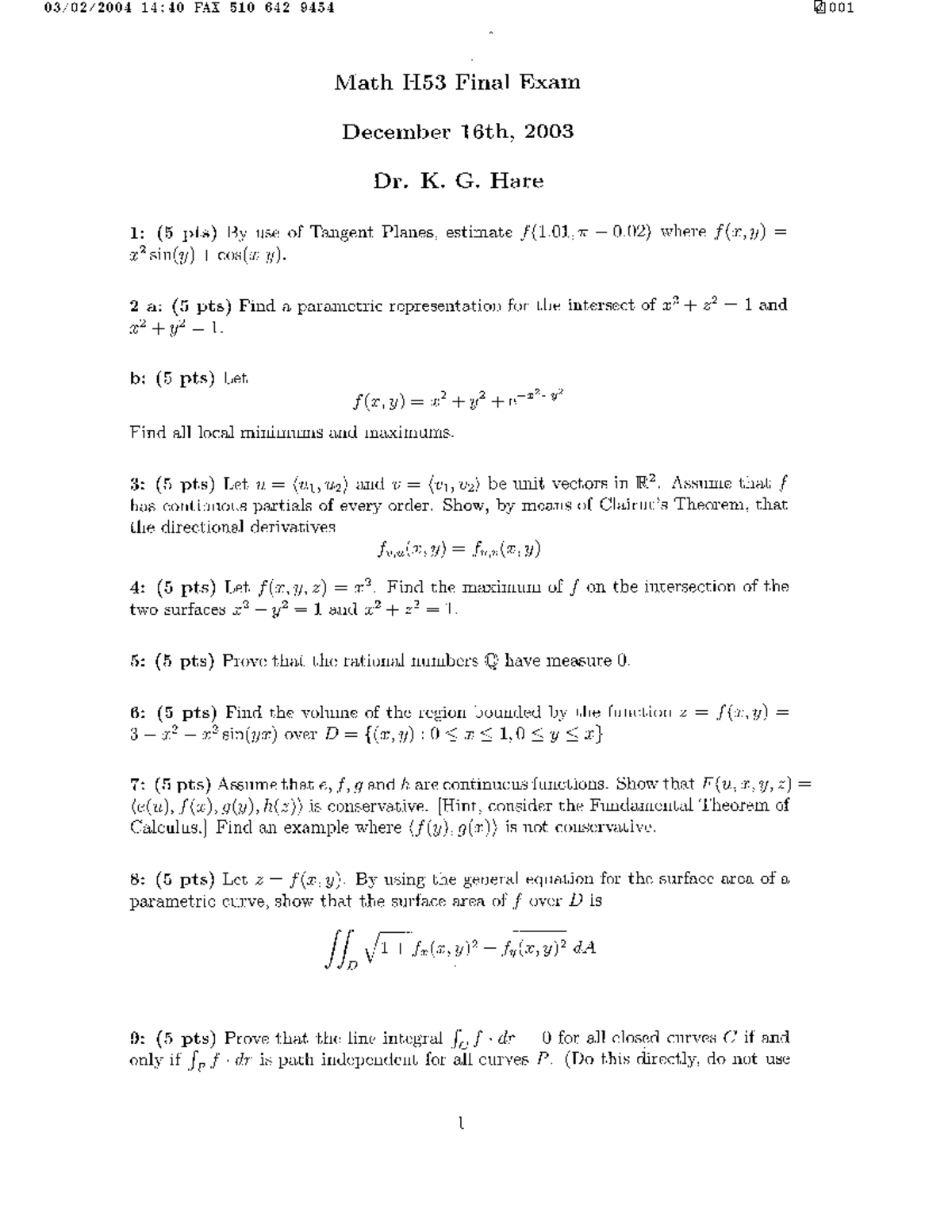F03 Final Exam-K - GED 150 - Studocu